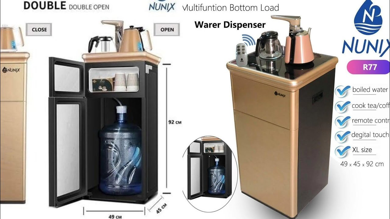 Nunix R77 Bottom Load Hot And Cold Water Dispenser